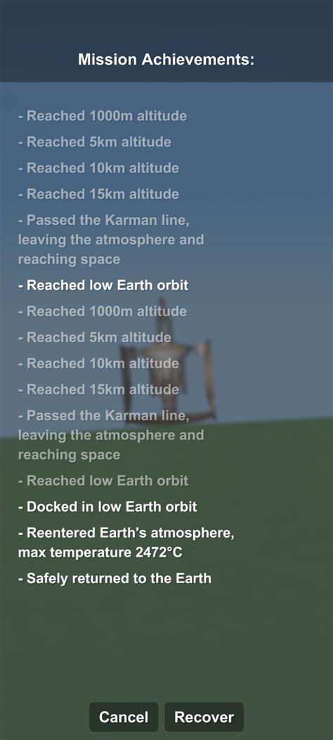testing refurbishment of sattelites by recapture r spaceflightsimulator