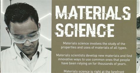 Chemical Science Properties Of Materials Year 4 Materials Choices