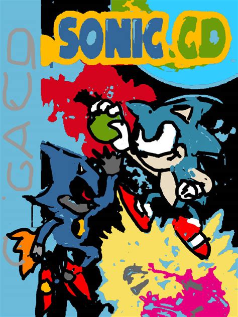 Sonic Cd Box Art Creation By Wooooooooo1234567890 On Deviantart