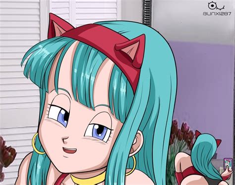 Dragon Ball Bra Hija De Bulma Se Viste De Gatita En Fanart Ecchi
