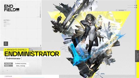 Liduke Endministrator Arknights Female Endministrator Arknights