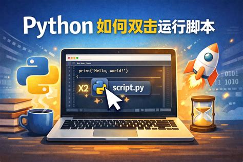 Python如何双击运行脚本 Python如何双击运行脚本