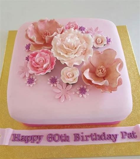 Square Cake Pink