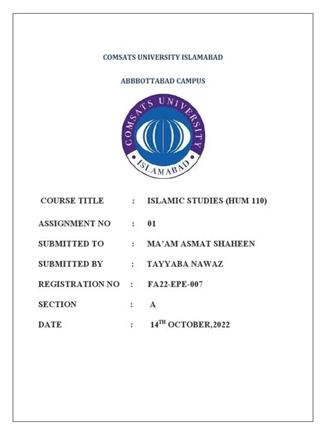 Islamiyat Assignment Pdf God In Islam Supernatural