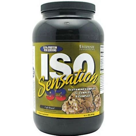 Ultimate Nutrition ISO Sensation 93, Boost Energy at Rs 3299/piece in ...