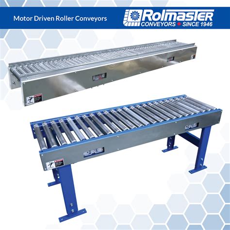 Motor Driven Roller Conveyors Mdr Rolmaster Conveyors