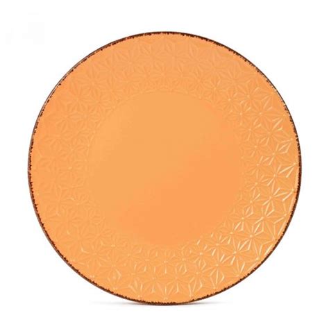 Stoneware Dinnerset With Rim Ollieroo