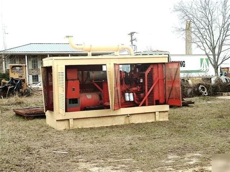 Standby 1988 Dmt 200ca 200kw Cummings Diesel Generator