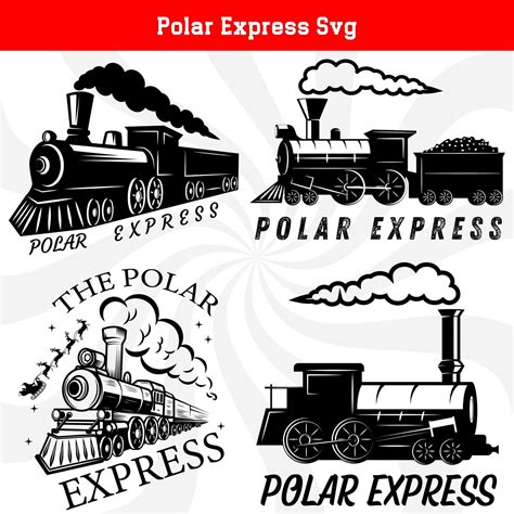 Polar Express Svg Train Svg Believe Svg North Pole Svg Polar