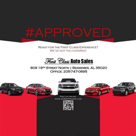 First Class Auto Sales Added A First Class Auto Sales