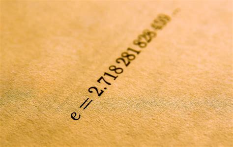 E Mathematical Constant In Nature Poster Online