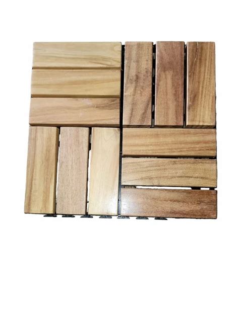 Brown Teak Deck Tile At Rs 250sq Ft In Najibabad Id 2851452336730