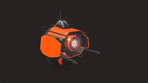 No Mans Sky Sentinel Drone Download Free 3d Model By Locopixel