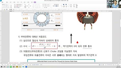 건축전기발송배전 노이즈noise 쵸크코일choke 필터 원리 Youtube
