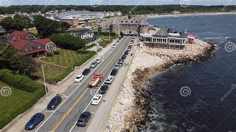 Aerial View Of The Towers In Narragansett Rhode Island Editorial Photo