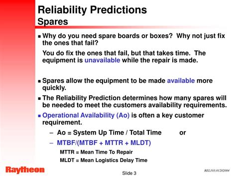 Ppt Reliability Predictions Powerpoint Presentation Free Download