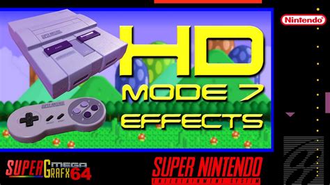 Hd Mode 7 On Snes Youtube