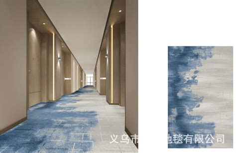 酒店宾馆走廊过道地毯 防火地毯 阻燃b1级高清印花满铺地毯 阿里巴巴