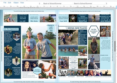 Yearbook Ad Page Examples