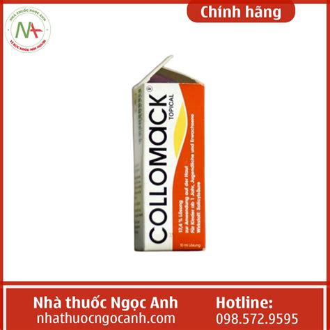Thuốc Collomack Là Thuốc Gì Có Tác Dụng Gì Giá Bao Nhiêu Mua ở đâu
