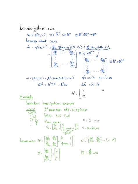 L3 Linearization Notes Pdf