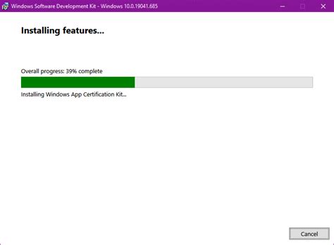Windows 10 SDK Hangs And Wont Go Any Further Stack Overflow