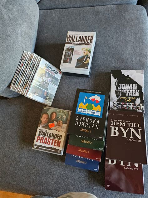 Dvd Samling Wallander Johan Falk Svenska Hjä Köp På Tradera 691079640