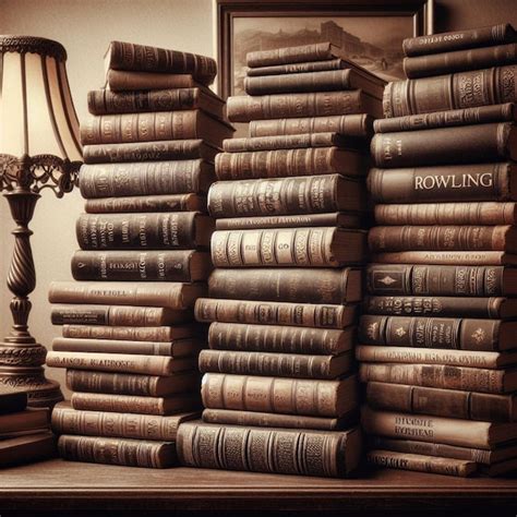 Premium Photo Books Background