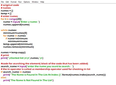 Solved Modify The Sorted Names Program That You Wrote For Exercise 2