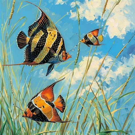 19000 Guppies Painting Pictures