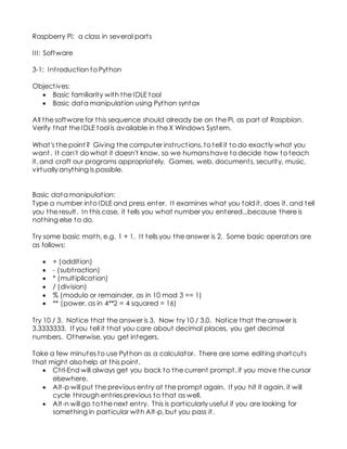 Course Set Three Full Notes DOCX