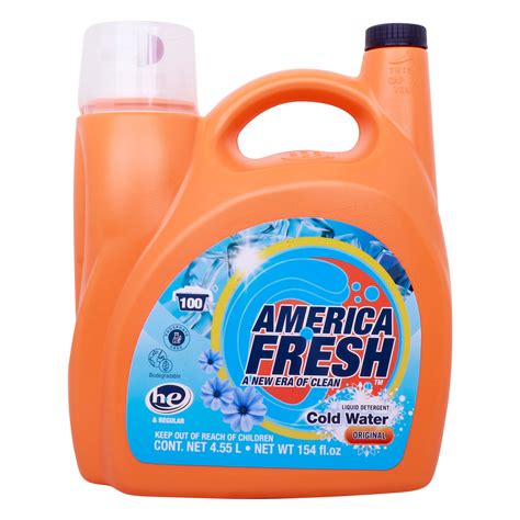 America Fresh Cold Water Original Liquid Detergent 455 Litre Online At Best Price Lulu Qatar