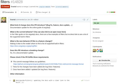 You Too Can Contribute To Angularjs — Liran Tal