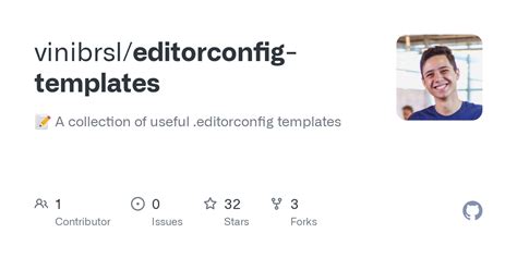 Github Vinibrsleditorconfig Templates 📝 A Collection Of Useful Editorconfig Templates