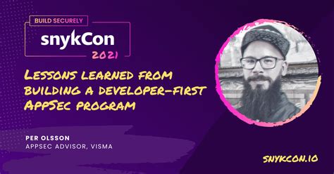 Lessons Learned From Building A Developer First Appsec Program Snyk