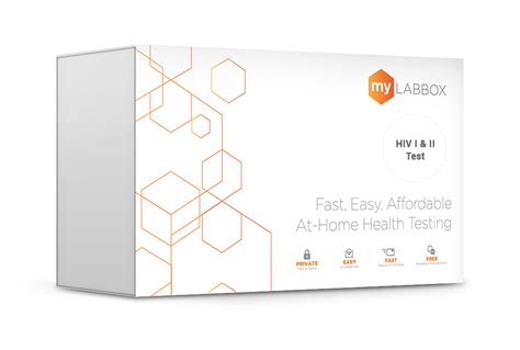 Hiv Test Discreet And Easy Std Home Testing Mylab Box™