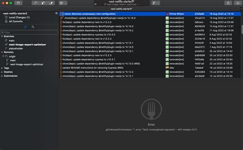 Error Loading Commit Details In V224 · Issue 1748 · Fork Devtracker