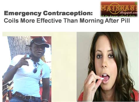 Maisha Emergency Contraception Coils More Effective Than Morning