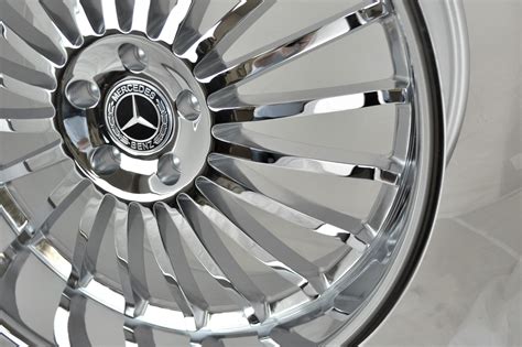 22 Inch Mercedes S550 S560 S63 Amg Premium Chrome Wheels Gtx 59 5x112