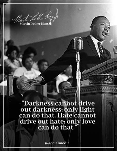 Martin Luther King Jr Quote Darkness Cannot Template Postermywall