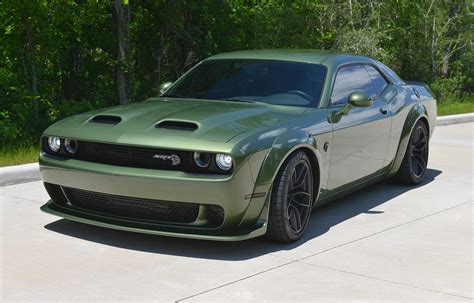 2014 Dodge Challenger Hellcat Green