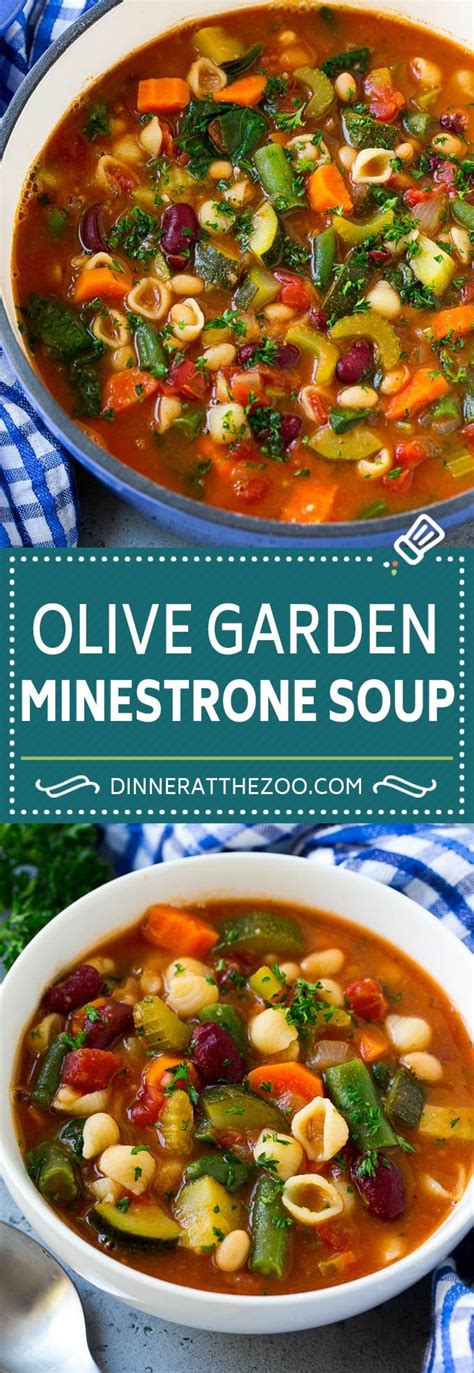 Calories In Olive Garden Minestrone Soup And Salad Fasci Garden