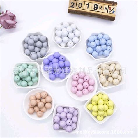 Jual [Size 12mm, 10 PCS] PART 2 Boba Silikon 12mm Beads Silicone Manik - Manik Silicon DIY Tali ...