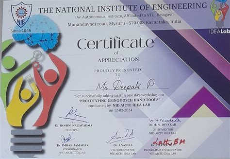 Deepak P On Linkedin Received Certificate Of Appreciation For