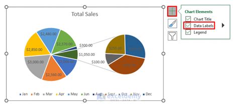 how to group small values in excel pie chart 2 suitable examples