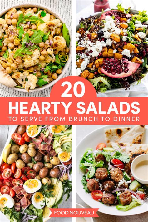 20 Healthy And Hearty Salads To Keep Your Energy Levels Up Food Nouveau