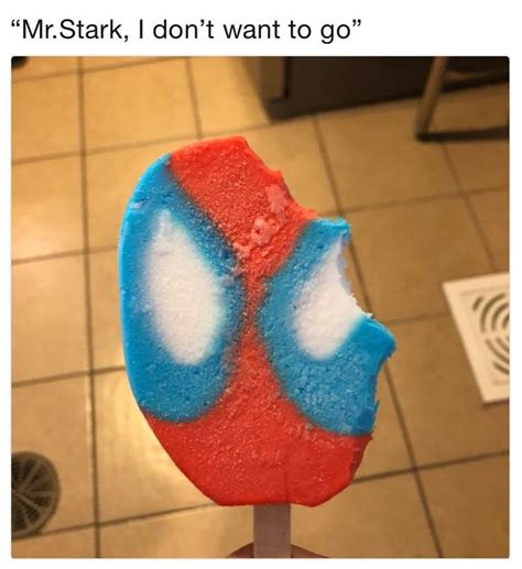 Spiderman Popsicle Spider Man Popsicle Spiderman Eating Ice Cream