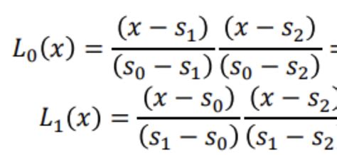 Ejercicios De Interpolación En Bases De Lagrange Trabajo Cooperativo