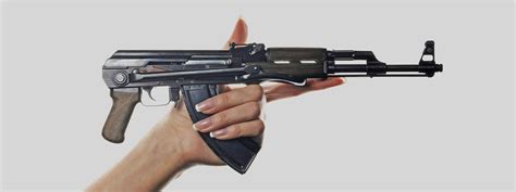 Mini Aks 47 With Folding Stock Miniature Replica Small Assault Rifle Model