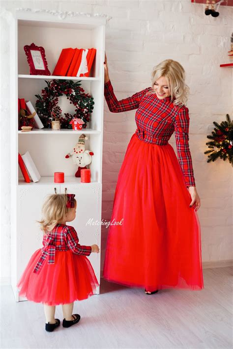 Red Plaid Christmas Dress Womens At Samuel Livingston Blog